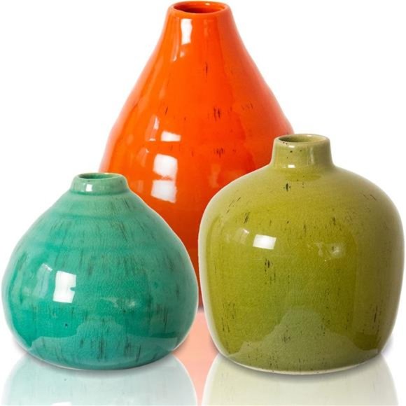 Accents | Rustic Home Decor Vases For Flowers Modern Farmhouse Decor ...